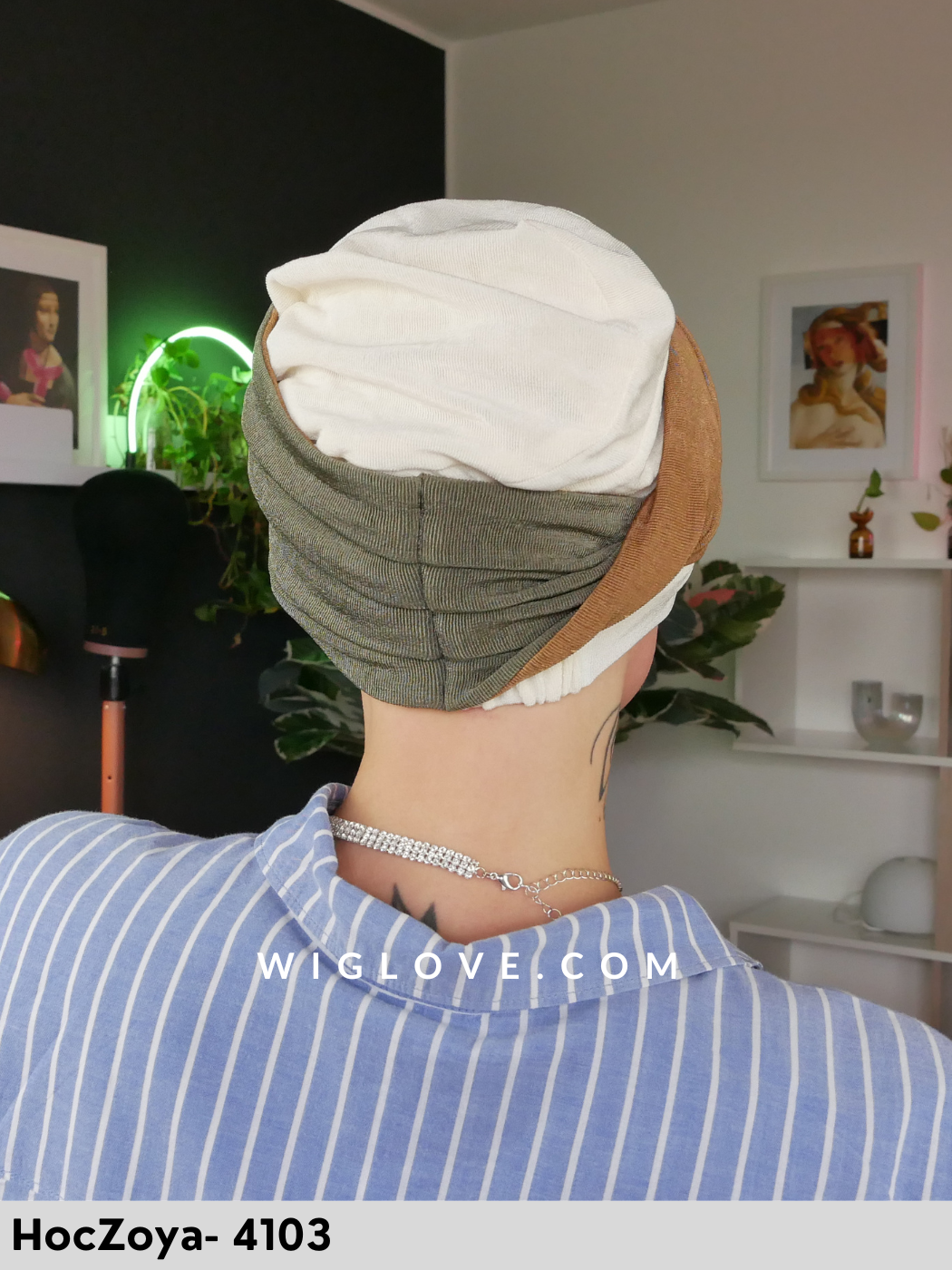 Zoya 1602 Turban | Bamboo Viscose - House of Christine — Wig Love
