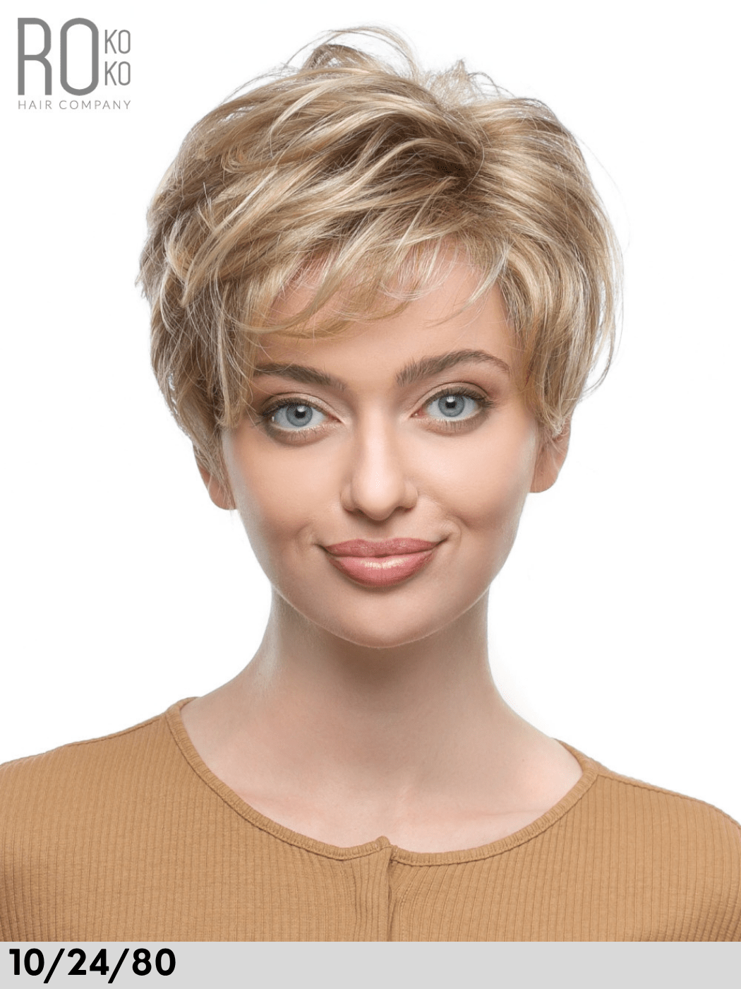 Short and chic Synthetic Wig: Pie di Rokoko - Medical Device — Wig Love