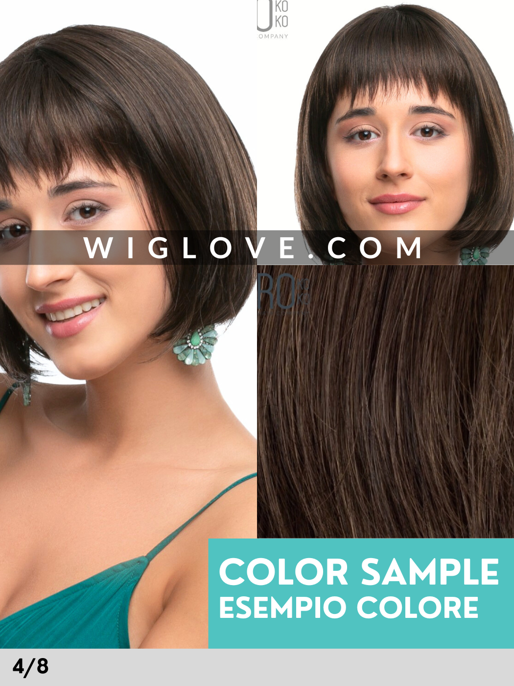 Walk | parrucca sintetica classica ed elegante – Rokokò Hair Company ...