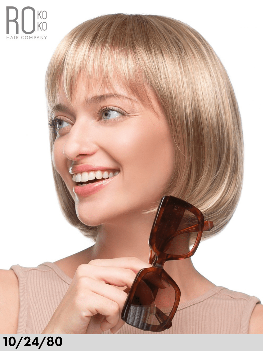 Parrucca Sintetica liscia con frangetta: Sega di Rokoko - Dispositivo ...